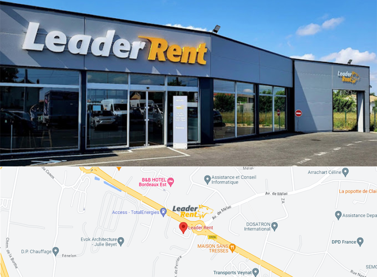 Leader Rent - Location de voitures et utilitaires à Bordeaux